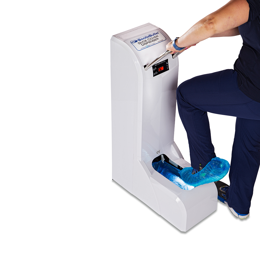 Electric Automatic Shoe Cover Dispenser - ICP Medical